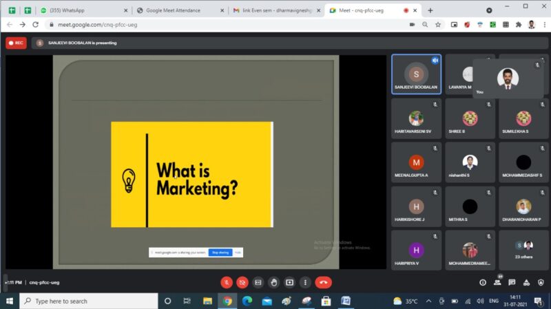 Webinar on Outbound Marketing – SKACAS